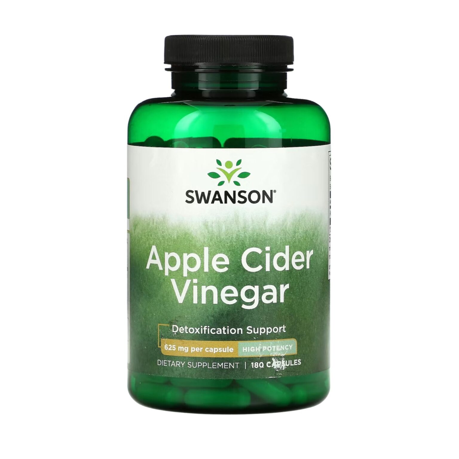 Swanson, Apple Cider Vinegar, 625 mg, 180 Capsules - Mr. Vitamin Protein